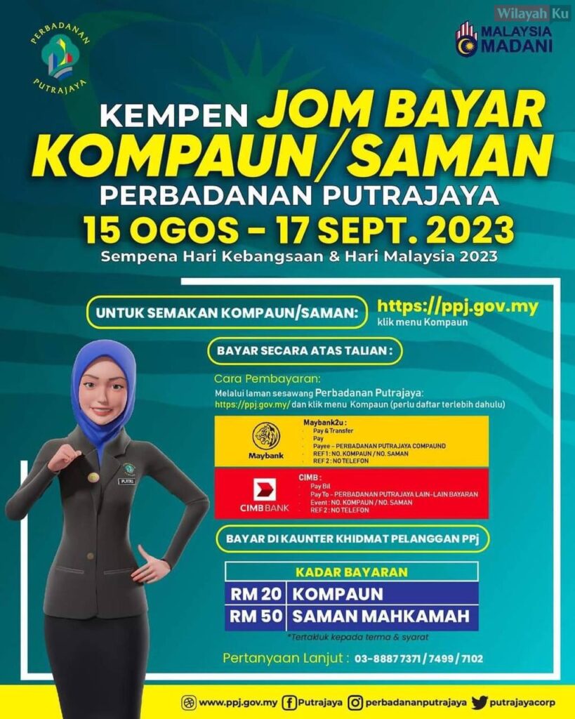 HKHM 2023: Jom bayar kompaun dan saman | WilayahKu