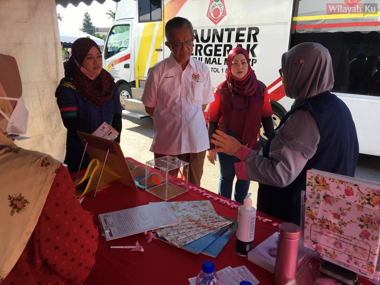 Aktiviti interaktif untuk komuniti, tumpuan Program Jom Sihat | WilayahKu