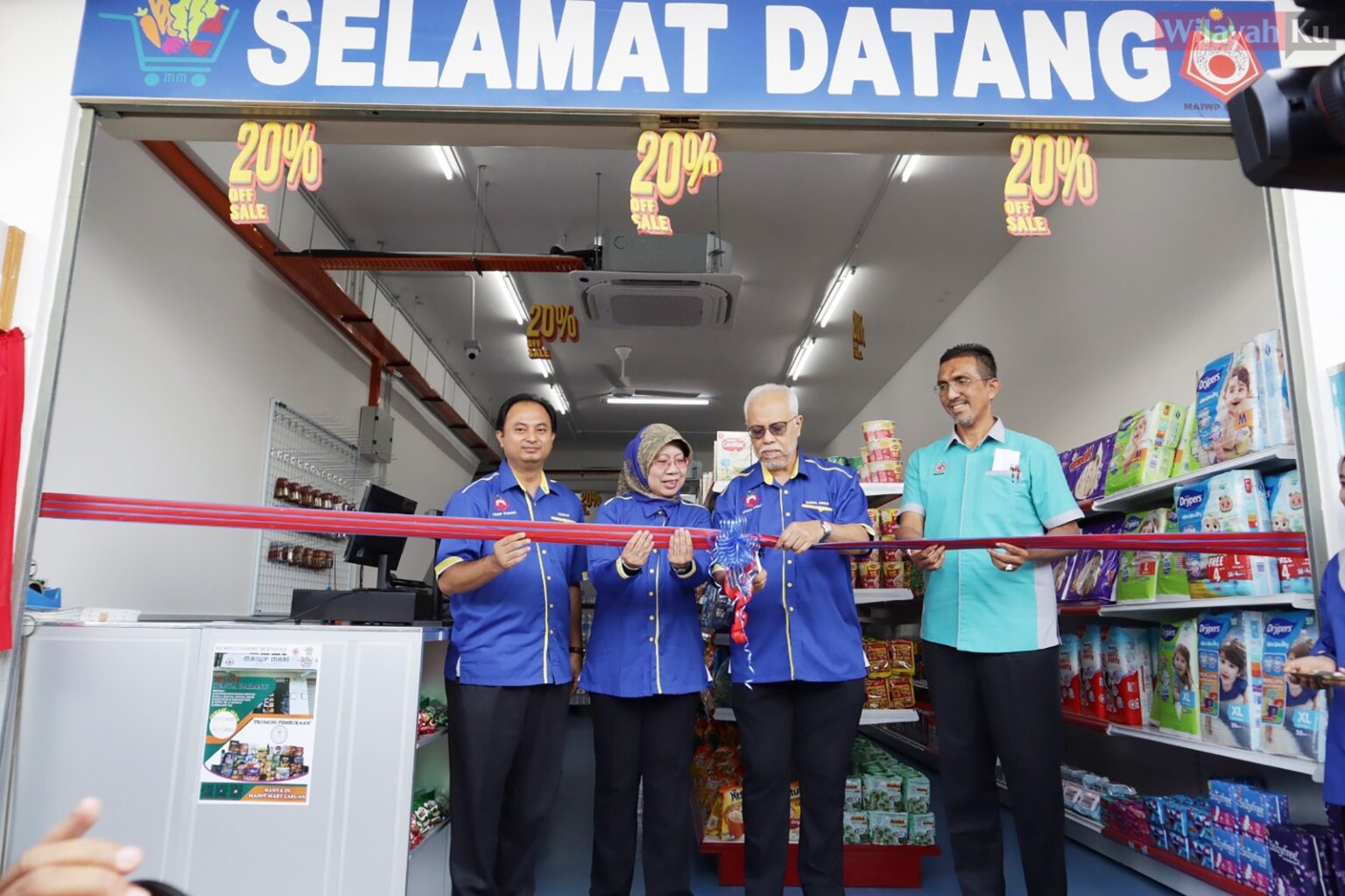 MAIWP Mart dibuka di Labuan, beli sambil infak | WilayahKu