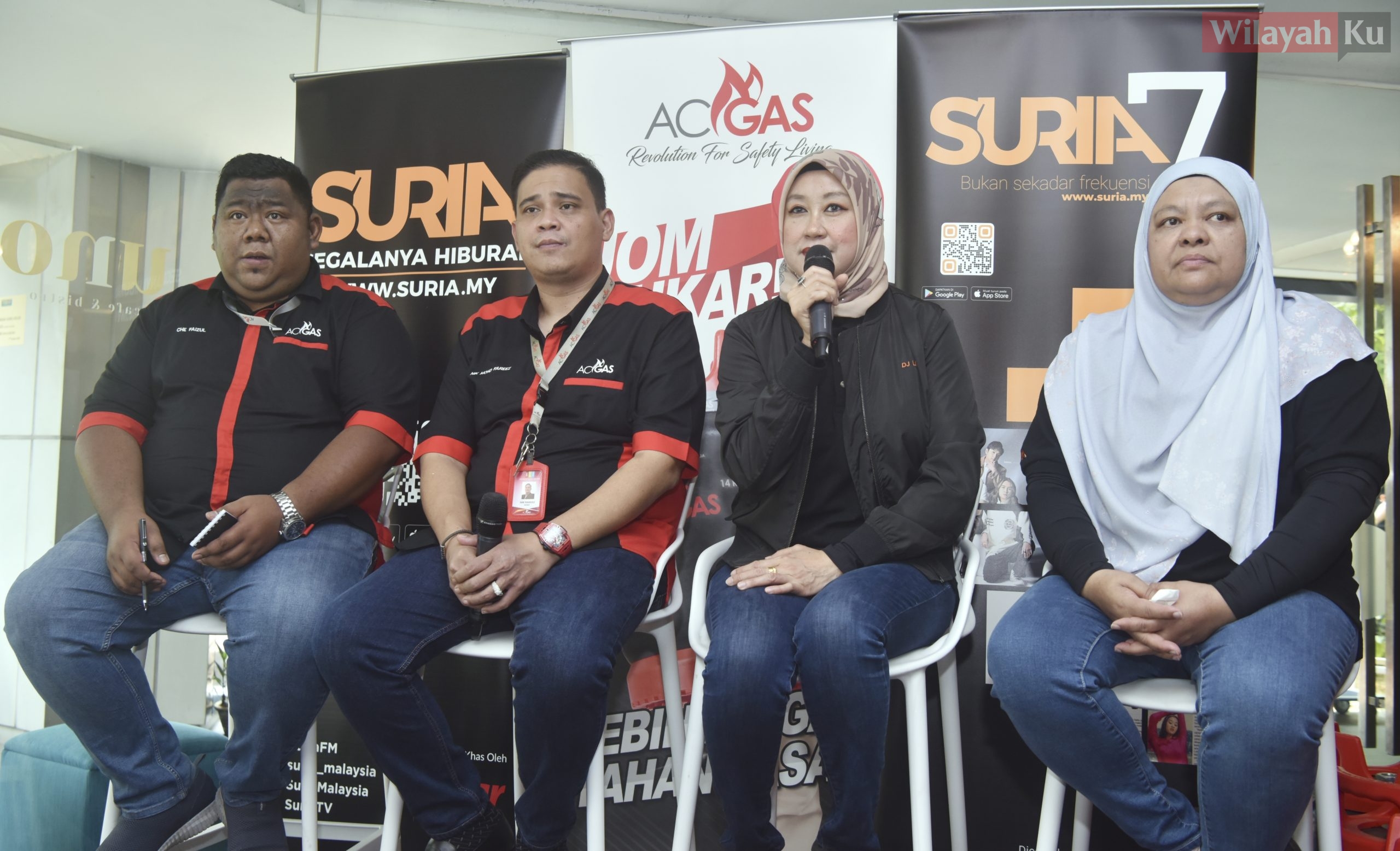 Mahu beri sokongan dan ruang, AC Gas minta Suria FM bawa bakat baharu | WilayahKu