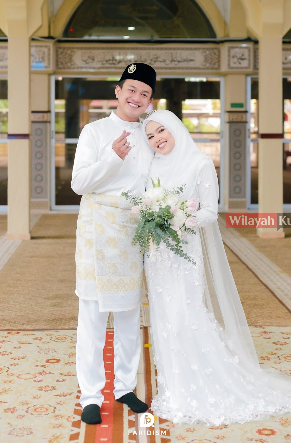 Azzam Sham, Sheryl Shazwanie kini sah suami isteri | WilayahKu