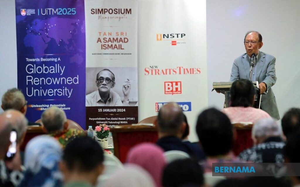 Cadang wujud institusi A. Samad Ismail, martabat profesion kewartawanan ...