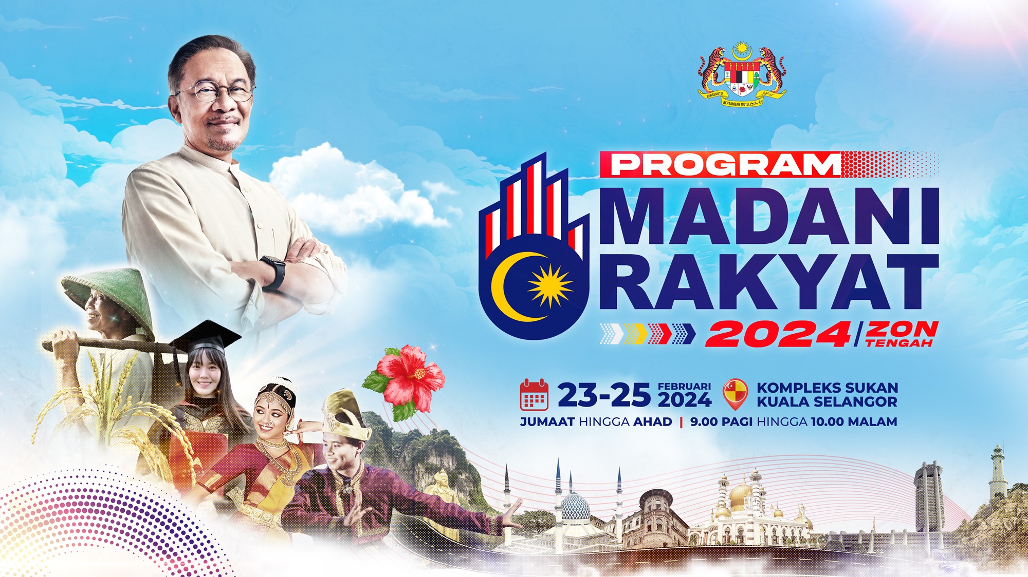 Program MADANI Rakyat Zon Tengah di Kuala Selangor bermula hari ini ...