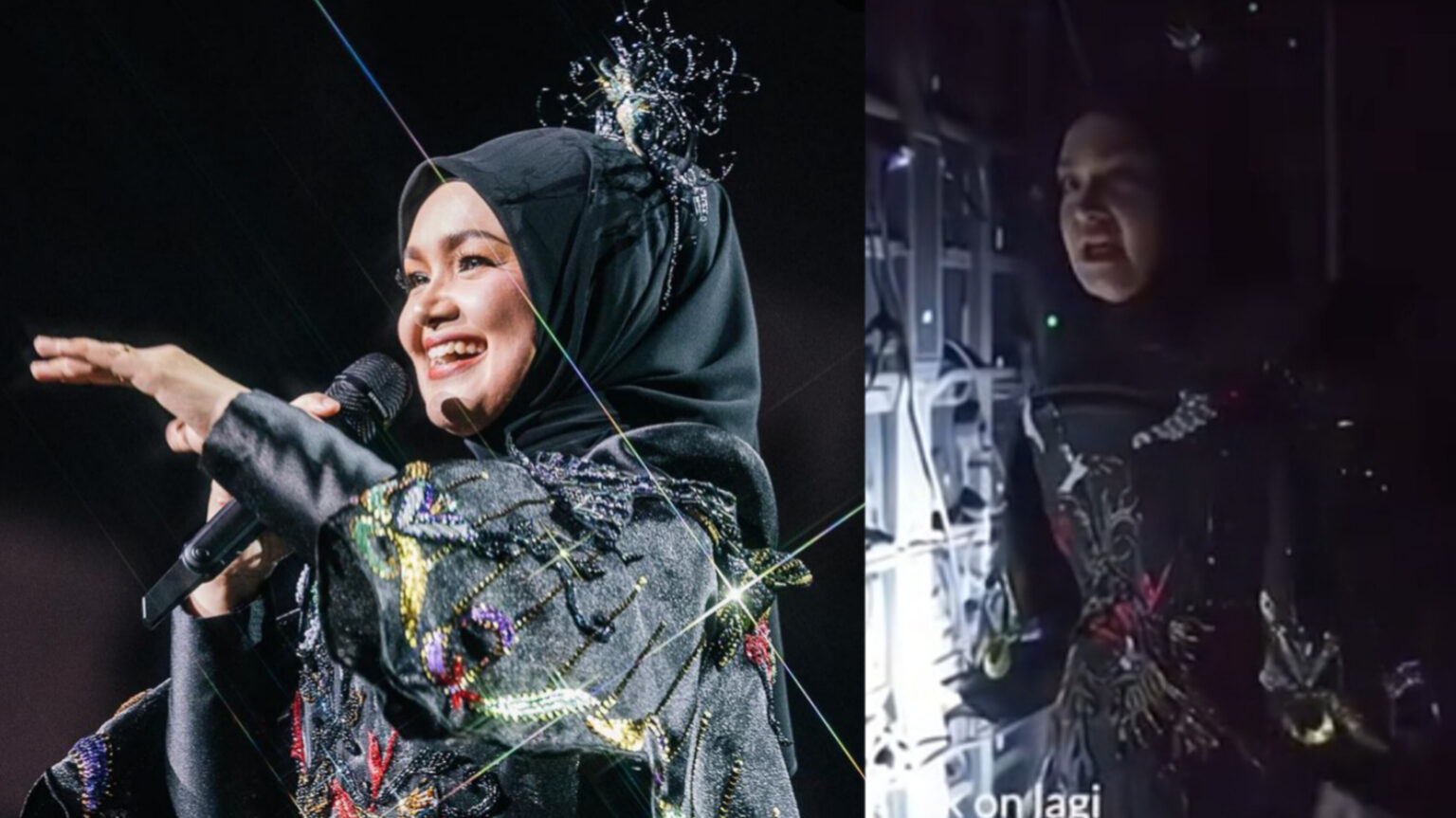 “Itu muka saya cuak, cemas”… Siti Nurhaliza bongkar kisah sebenar di sebalik ‘ear monitor’ belum ...