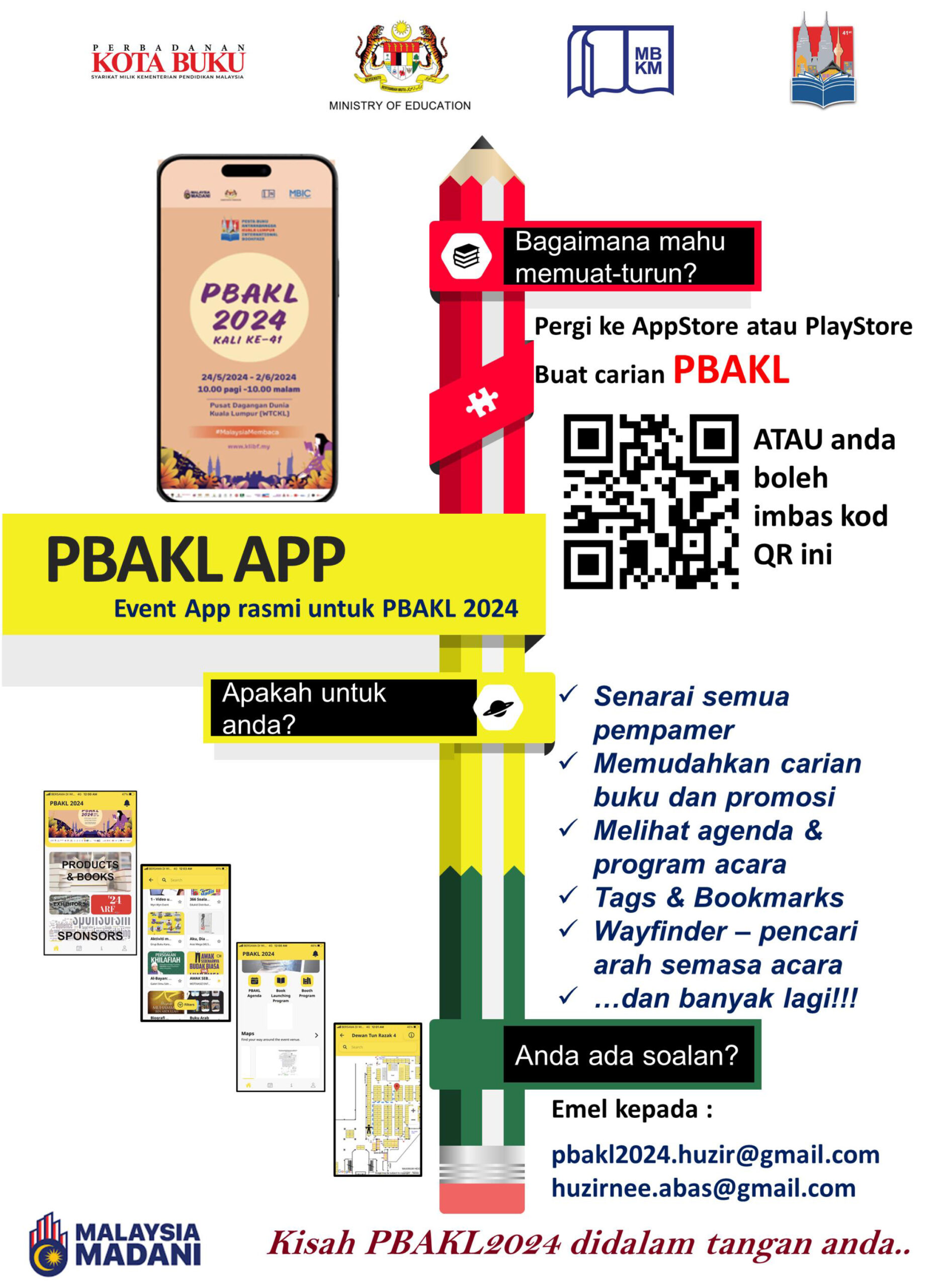 PBAKL 2024 wadah pilihan pembaca | WilayahKu